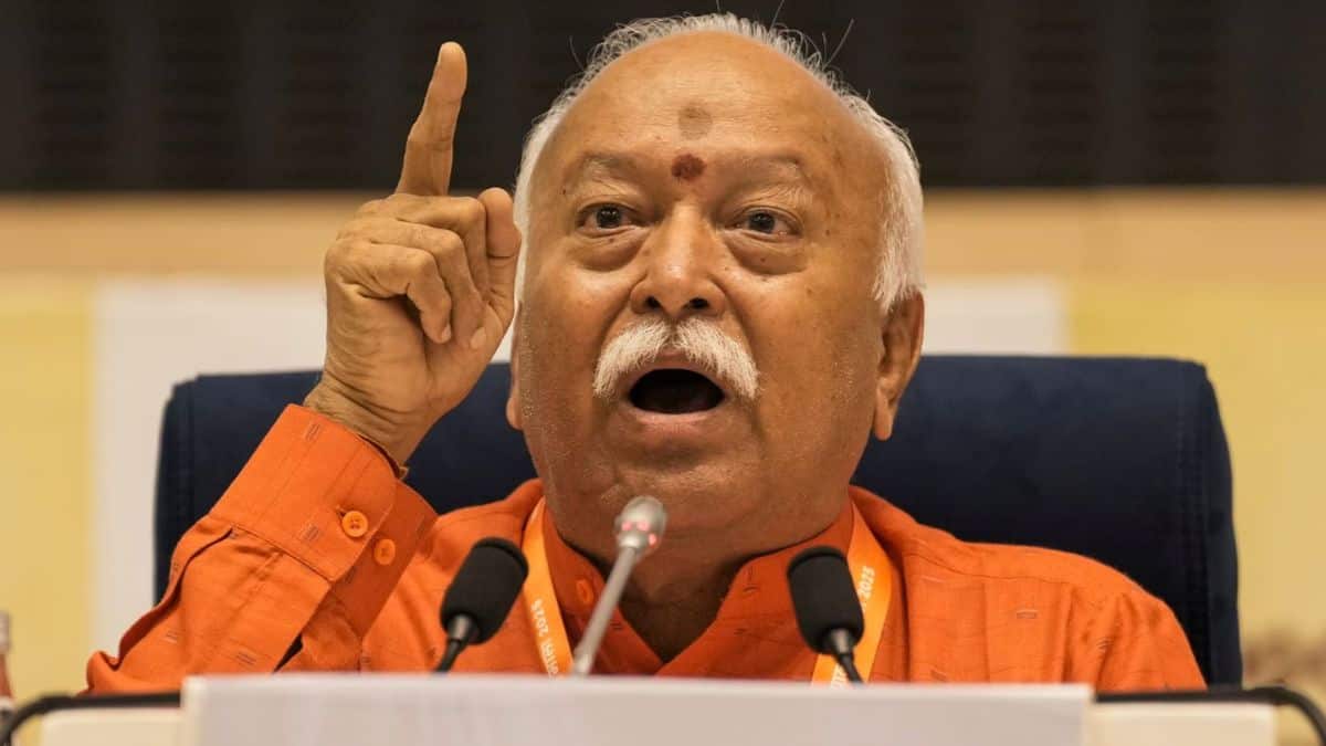 'No need for constitutional approval': RSS chief Mohan Bhagwat says ...