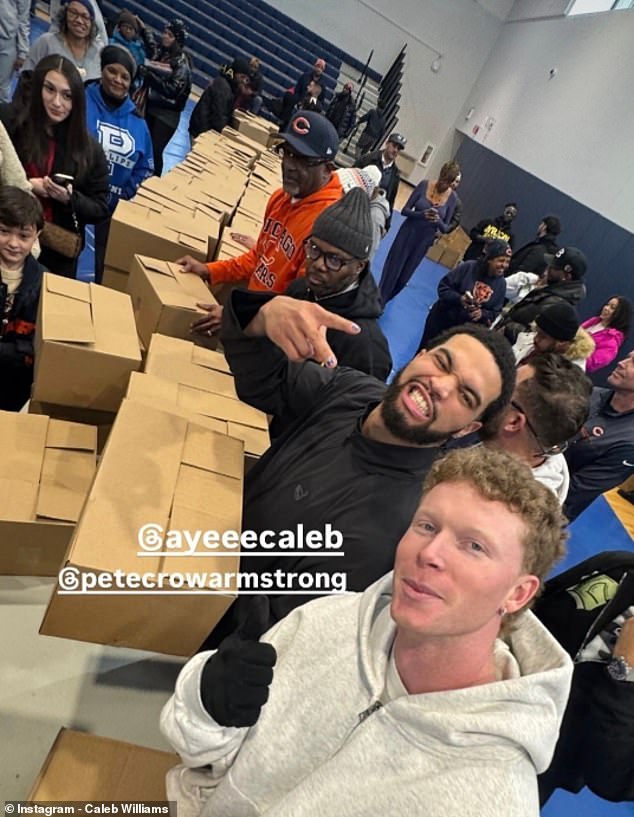 Bears quarterback Caleb Williams gets last laugh over Packers while ...