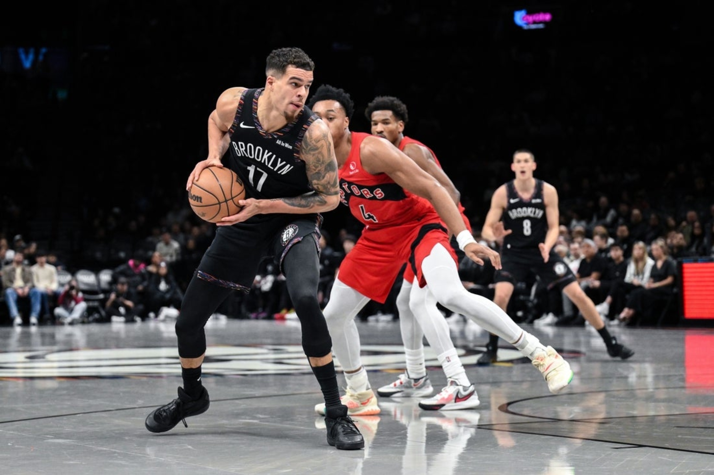 Nets start, finish strong to down Raptors