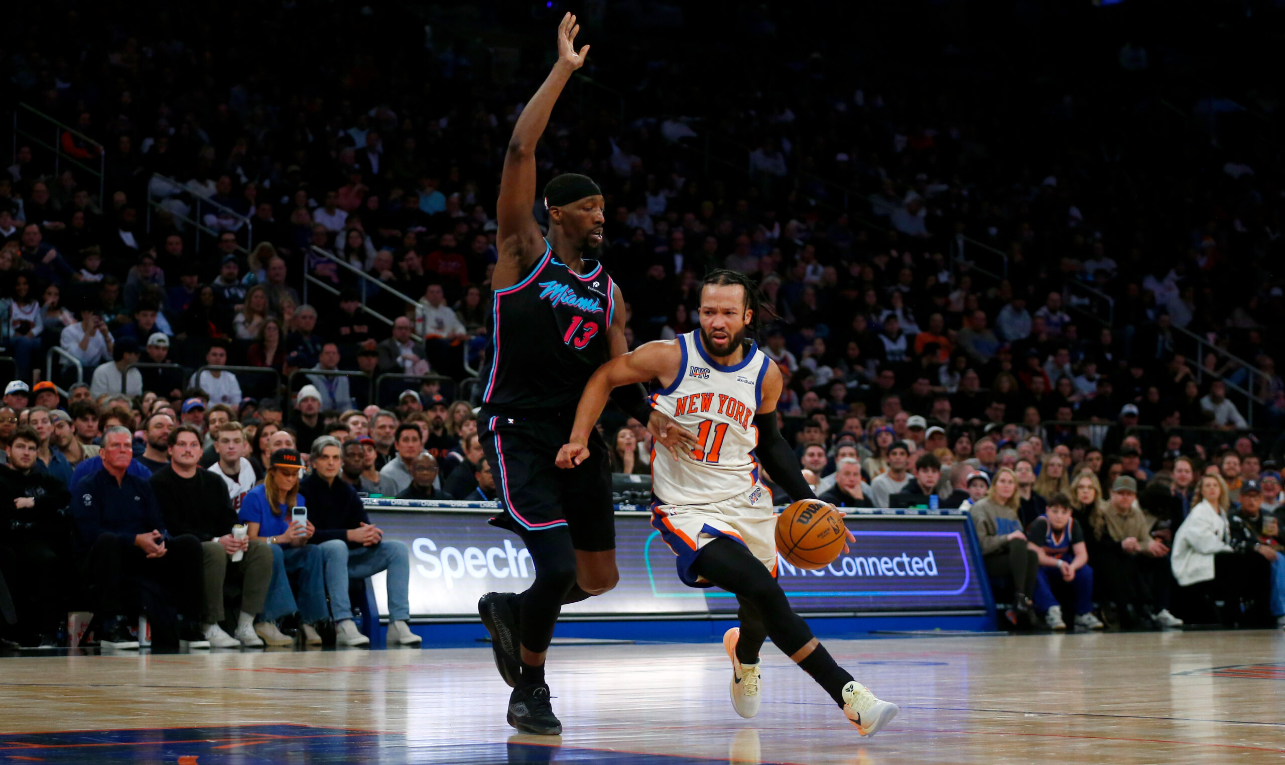NBA: Jalen Brunson, Knicks turn back Kel’el Ware, Heat