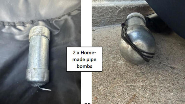 Bombs thrown at crowd before shooting: cops