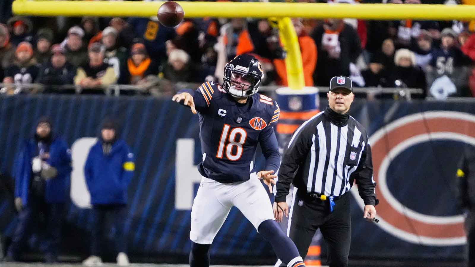 Bears’ Caleb Williams follows DJ Moore’s lead by trolling Packers with ...