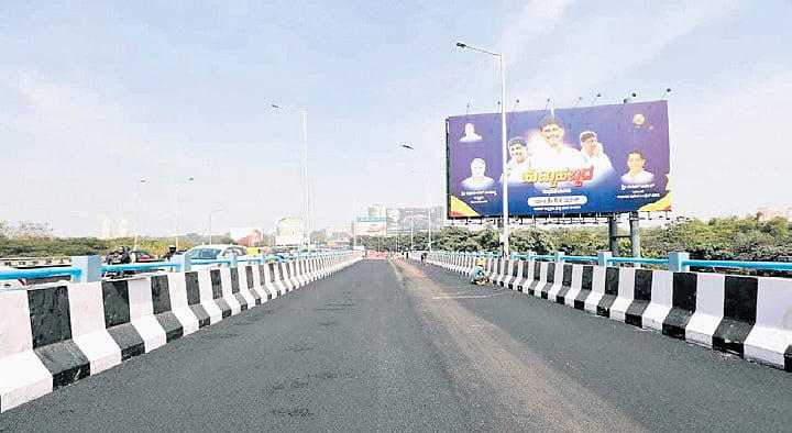 Hebbal flyover loop opens for traffic trial run