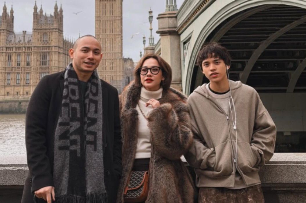 Intip potret BCL dan Tiko Aryawardhana saat mengantar Noah Sinclair ke ...