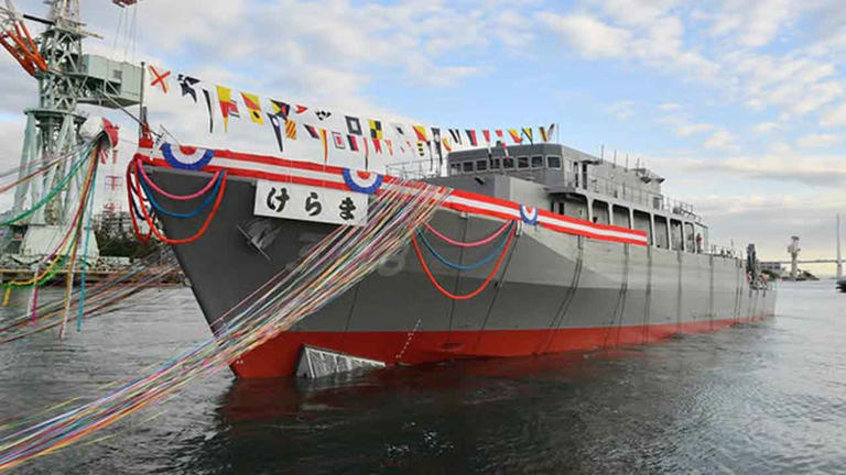 Japan Maritime Self-Defense Force presents new mine countermeasures ...