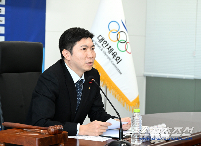 The board of directors of the Korea Sports Council, Jeon Chan-min x Kim ...