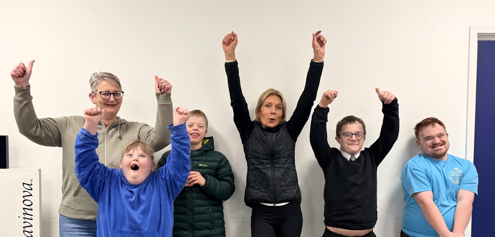 Rugby family's ambitious fundraising campaign for students with Down ...