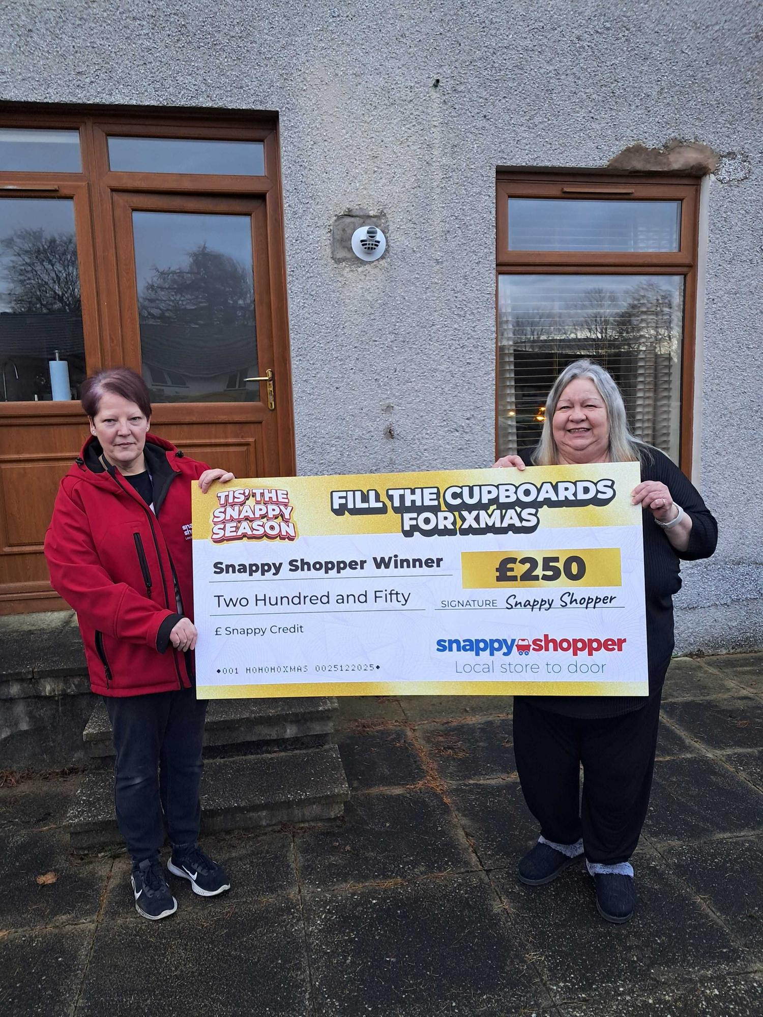 ‘It’s been a lifeline’: Glenrothes shopper wins £250 grocery giveaway