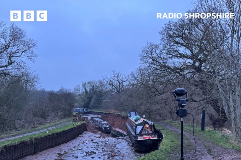 Major incident as Whitchurch canal swallowed by 'rapidly expanding ...
