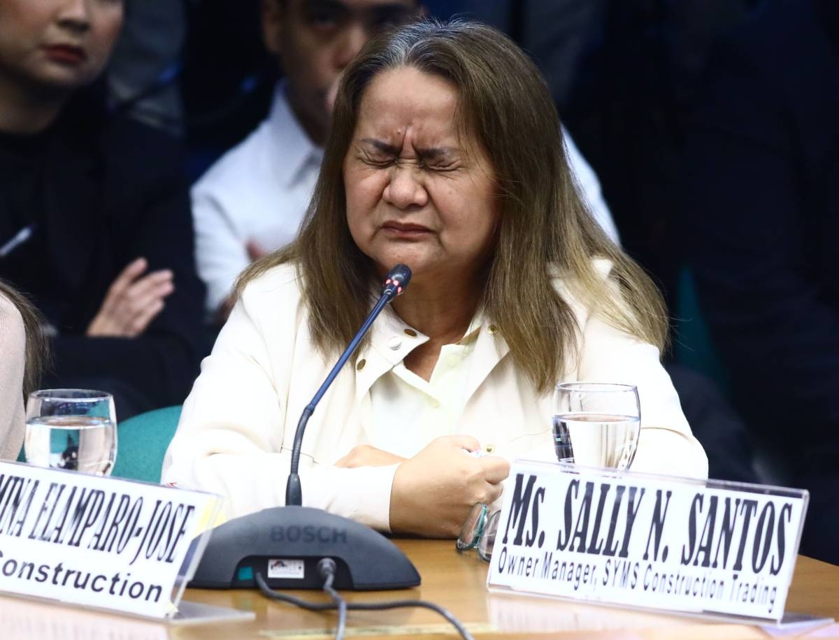 Contractor Sally Santos returns P15M