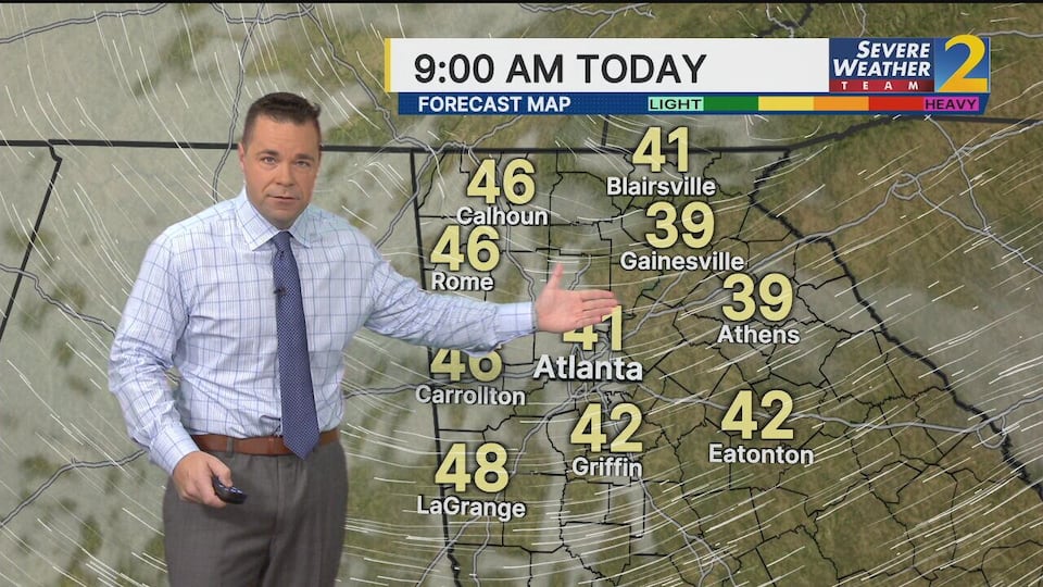 Very warm start to first week of winter, Christmas holiday