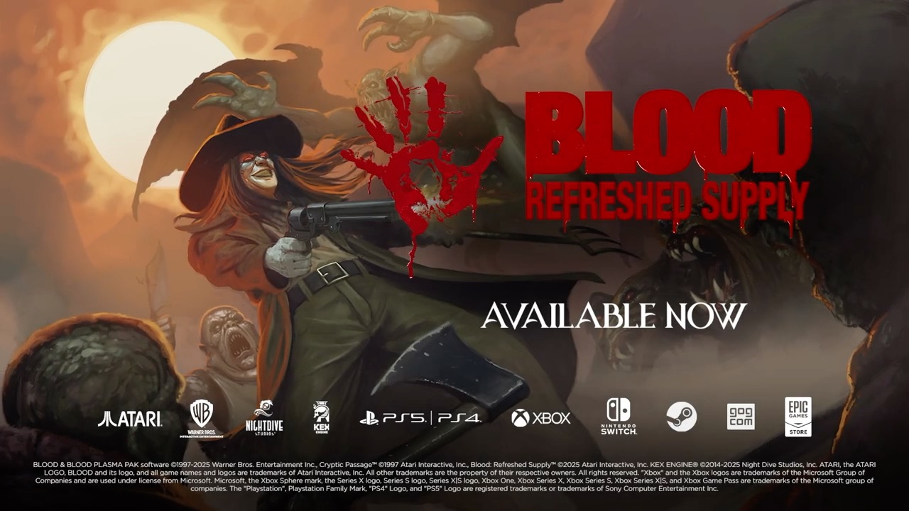 Blood Refreshed Supply Official Launch Trailer