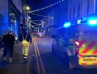 Ramsey Rugby Club players during their fancy dress pub crawl