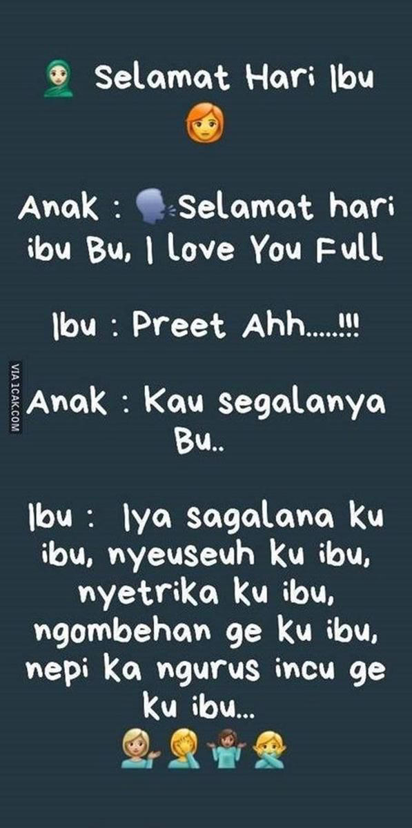 10 meme ucapan selamat Hari Ibu yang lucu dan kocak