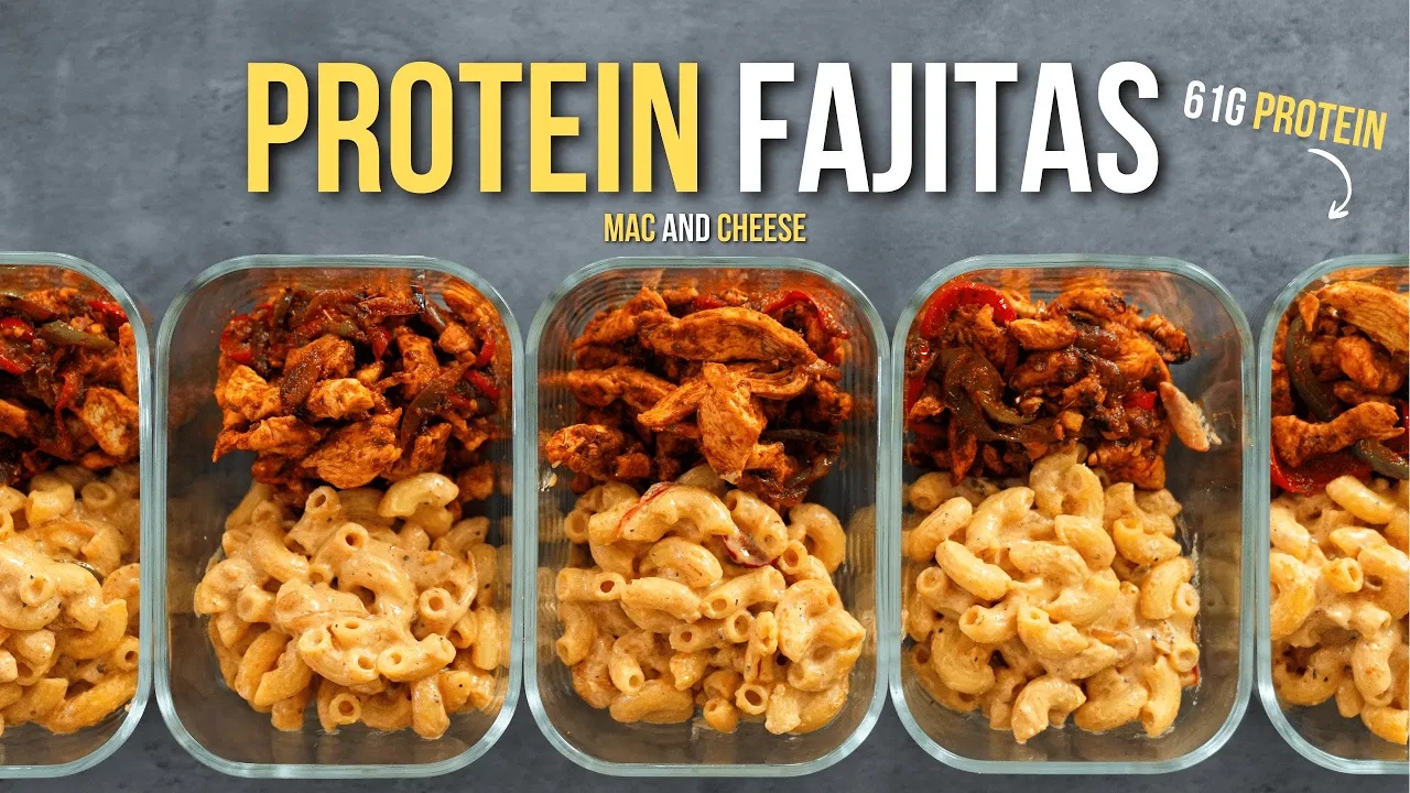 Why this 61g protein chicken mac & cheese wins meal prep