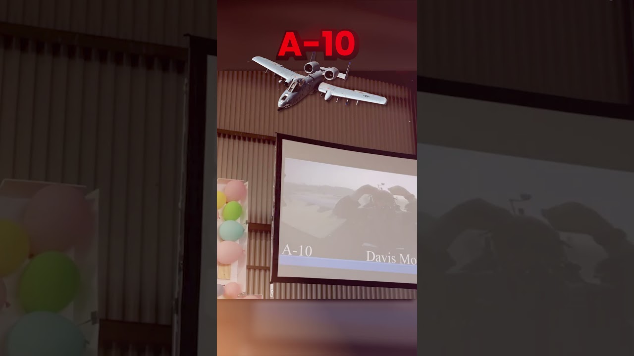 Air Force pilot's airplane reveal - drop night