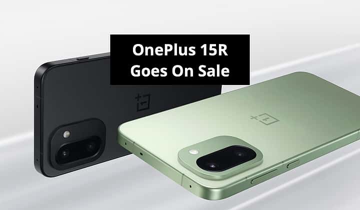 OnePlus 15R, with flagship features at mid-range price, goes on sale in ...
