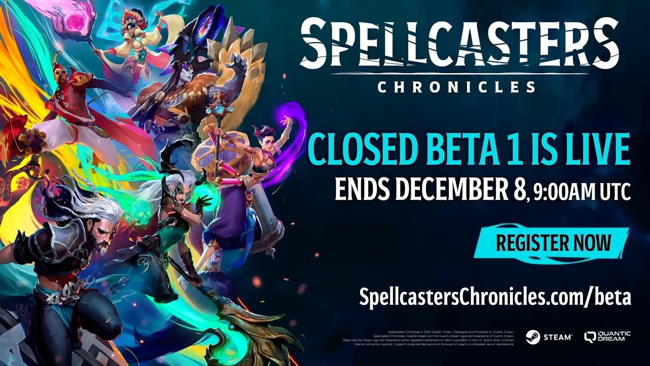 Spellcasters Chronicles official closed beta launch trailer