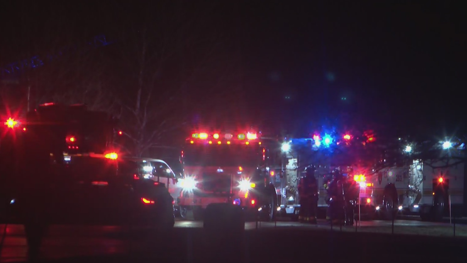 Crews battle two-alarm house fire on Hogan Point Road