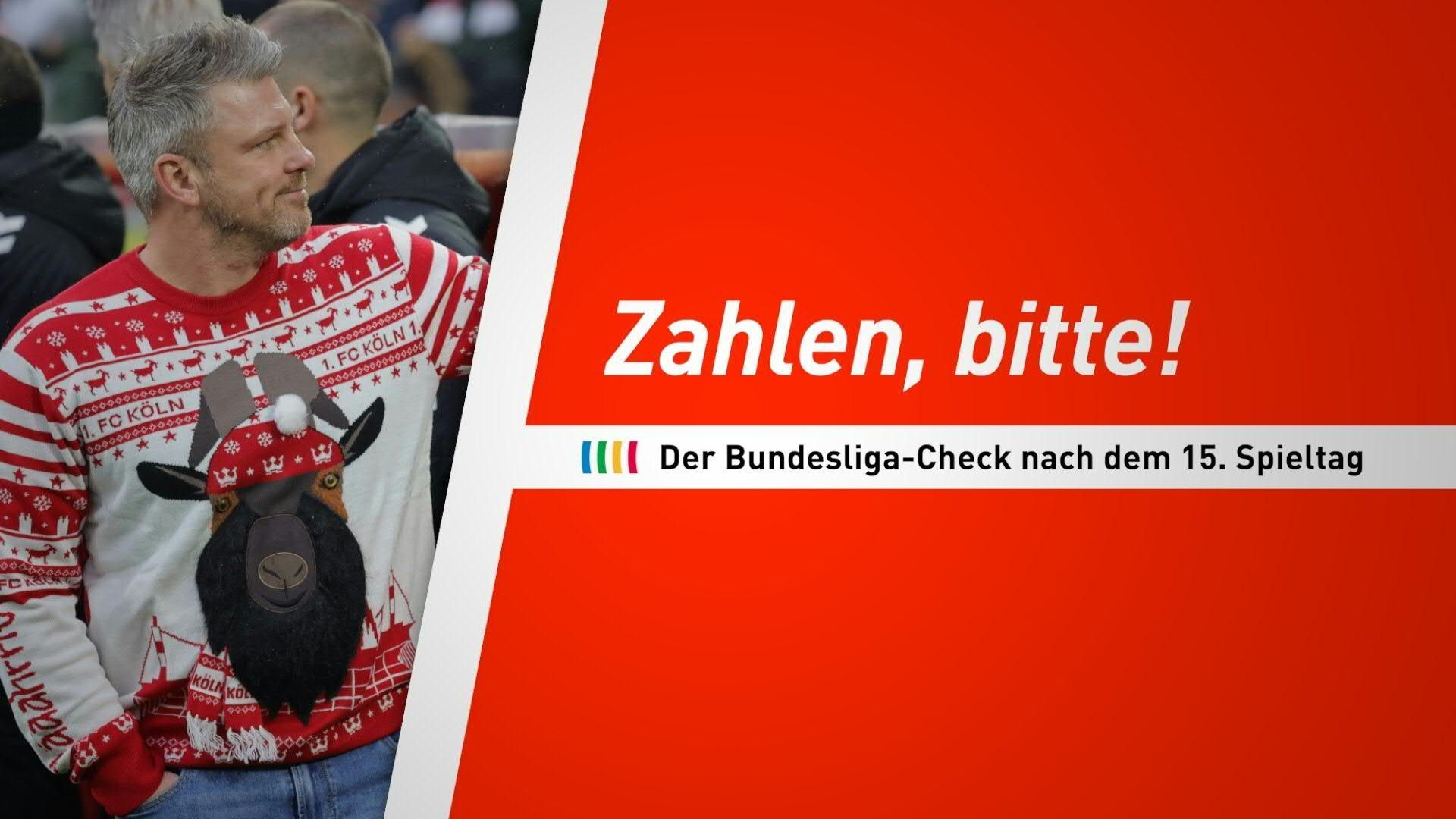 Zahlen, bitte! Der Bundesliga-Check nach dem 15. Spieltag