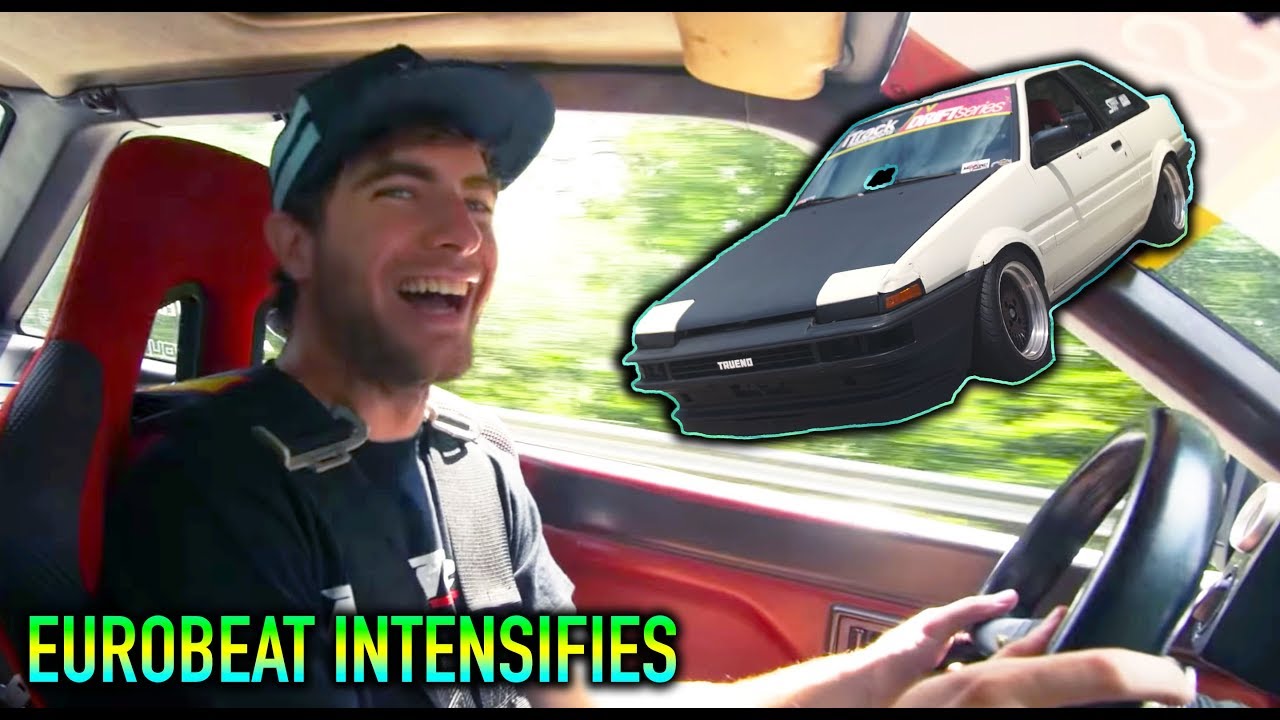 Supercharged AE86 review - The car made from EUROBEAT