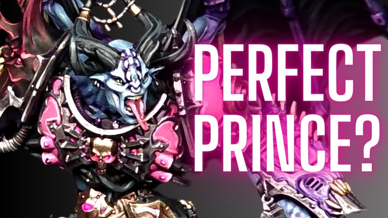 Painting the ultimate Emperor’s Children Slaanesh Daemon Prince to ...