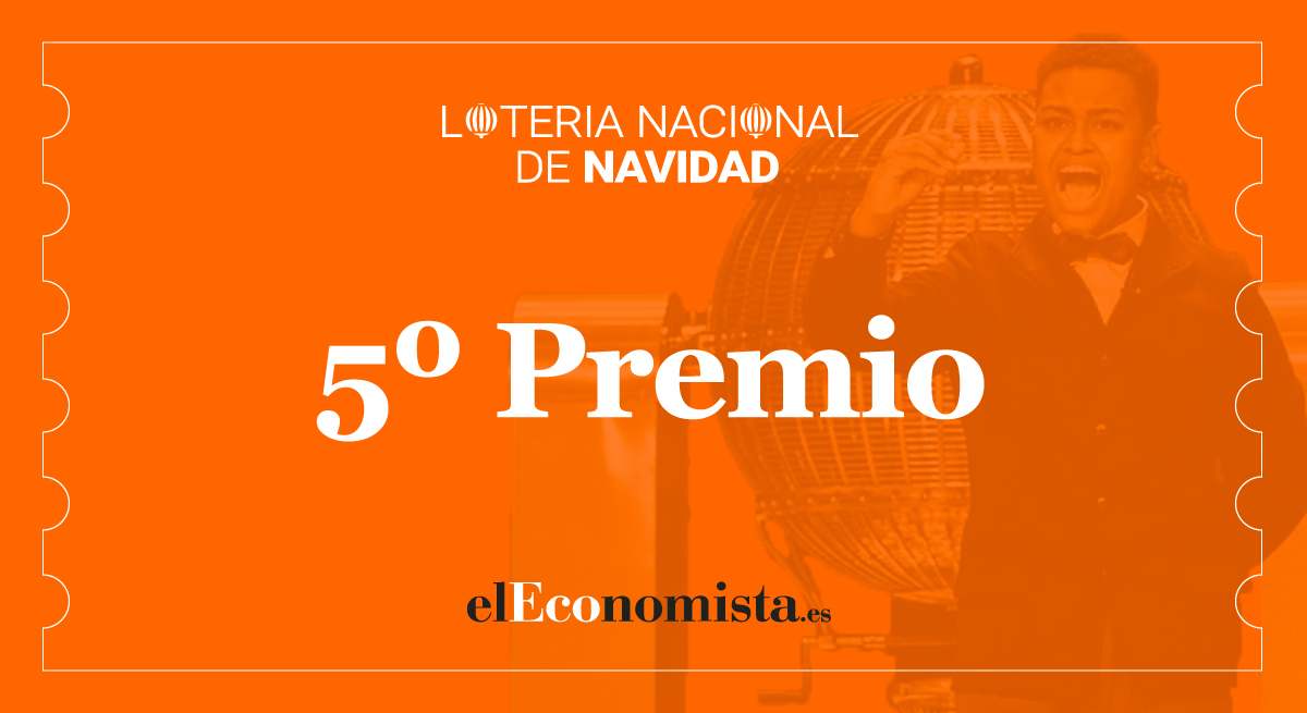 25412, cuarto quinto premio del sorteo de la Lotería de Navidad 2025 ...