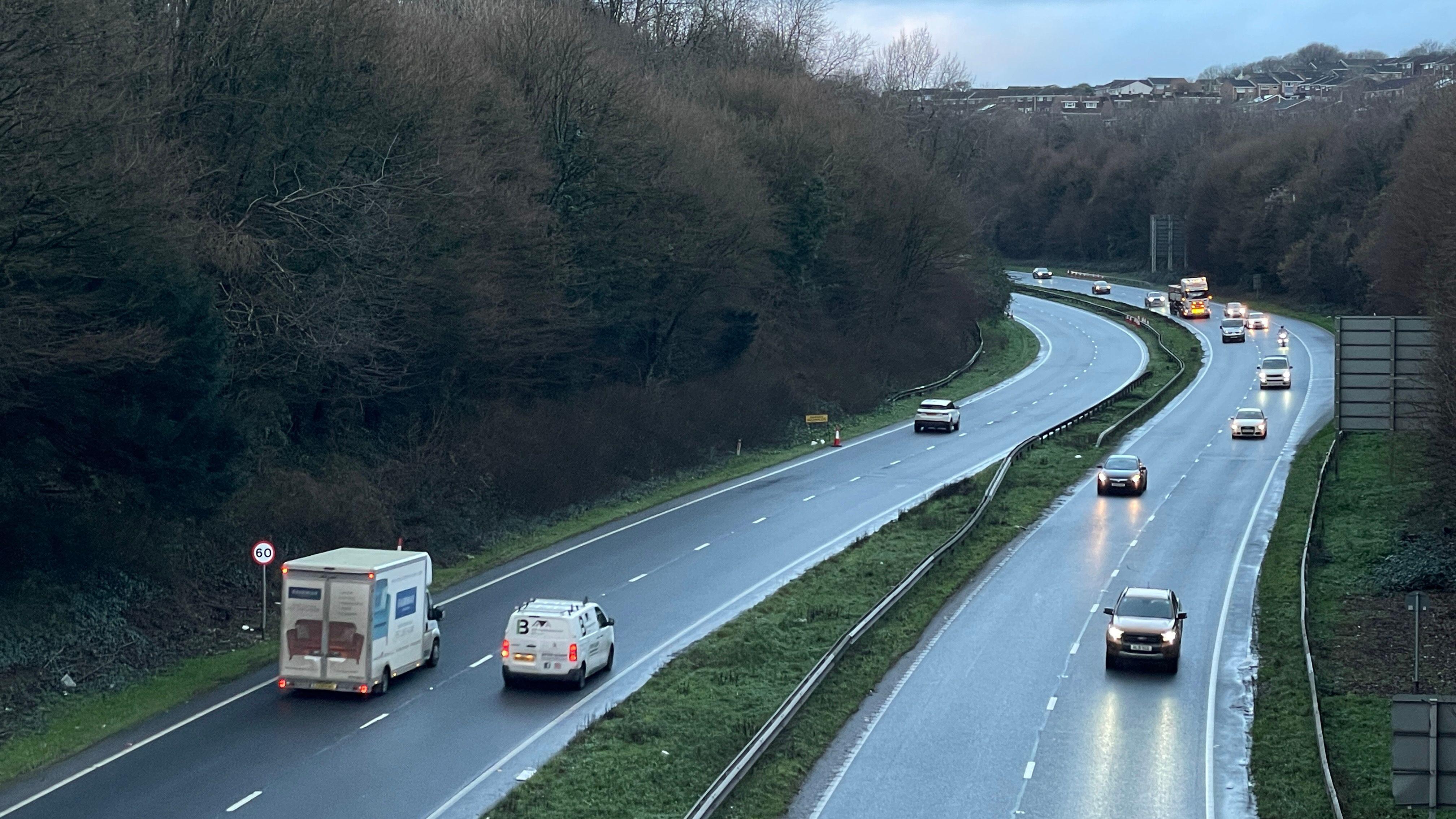 Reduced speed limit comes into effect on A38