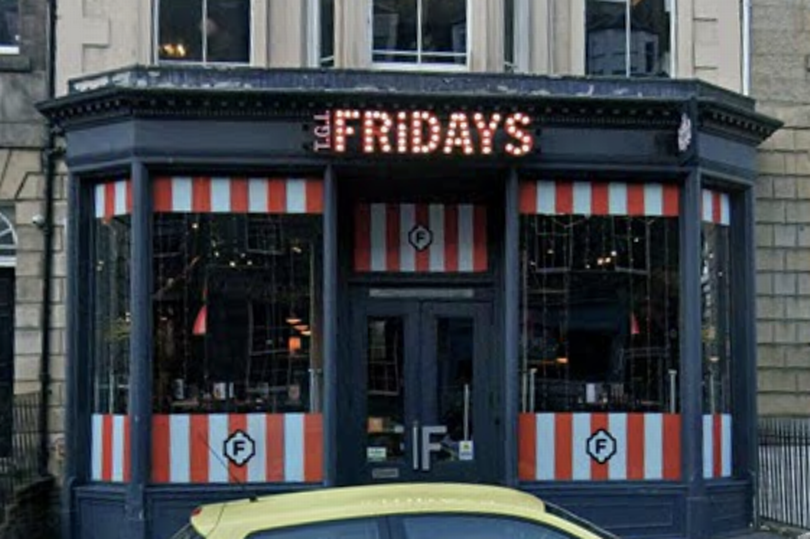 TGI Fridays on brink of administration with Edinburgh restaurant at risk