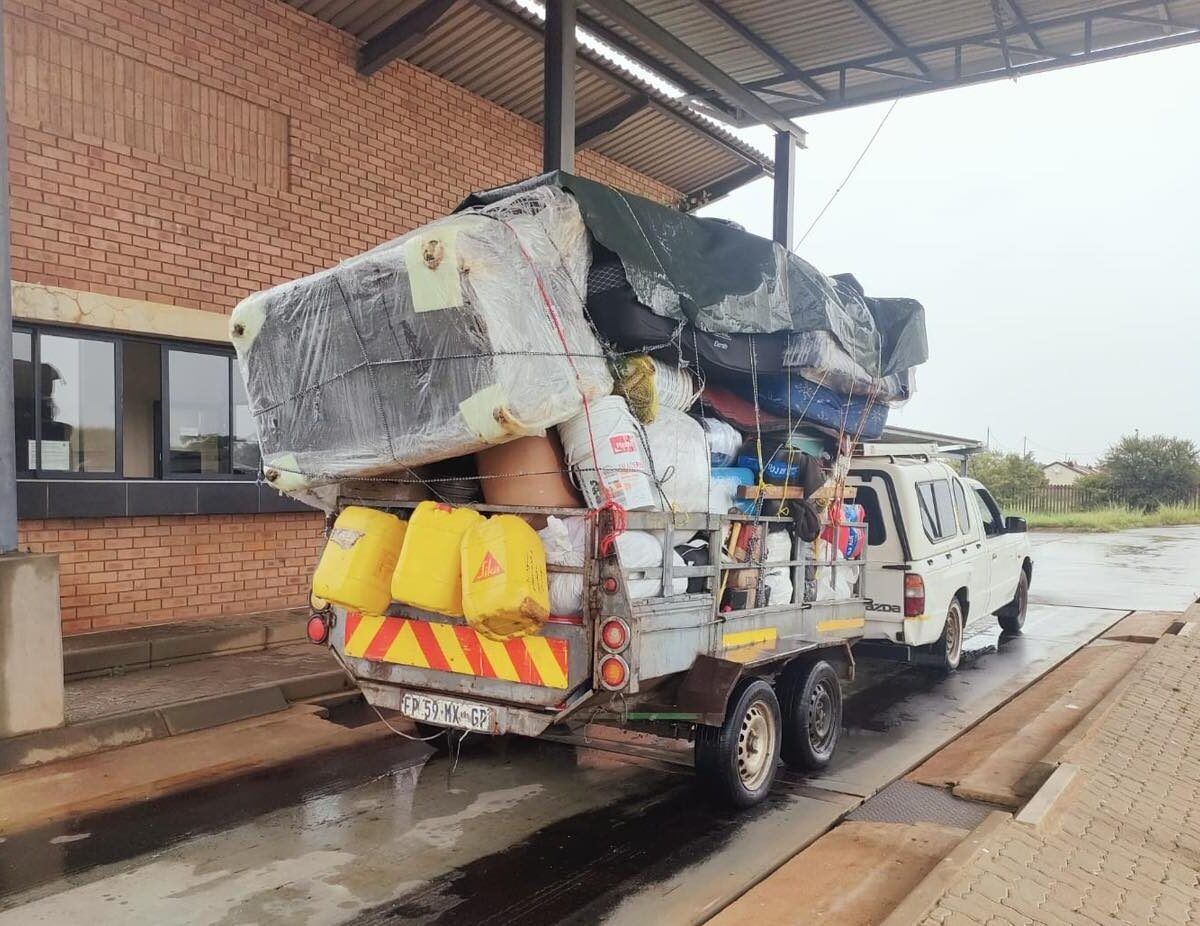 TMPD intercepts overloaded vehicle headed for Zimbabwe
