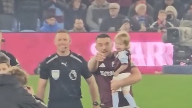Kelly Osbourne's son Sidney is loving being a mascot for Aston Villa
