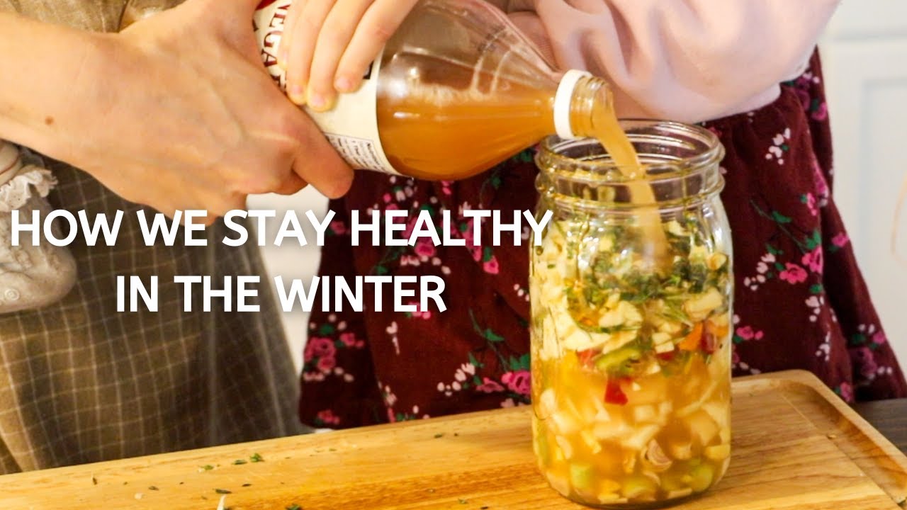 Easy homemade fire cider recipe + tutorial