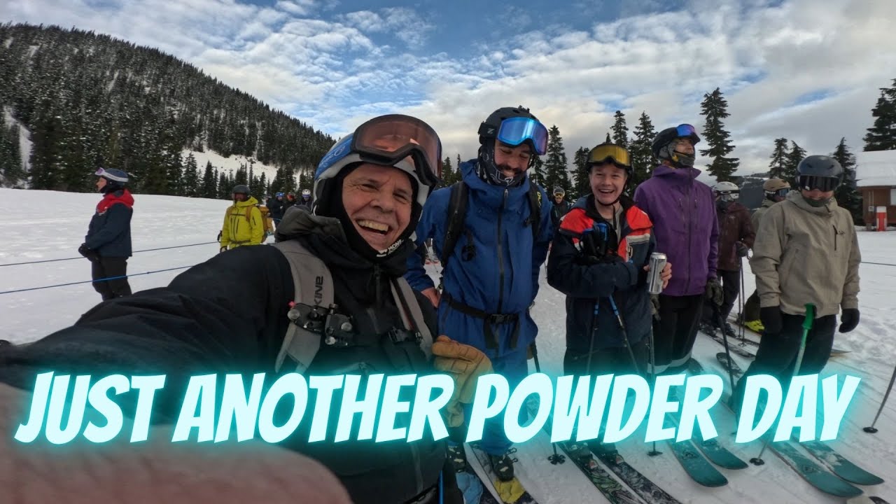 Just another powder day at Whistler – high winds can't stop us