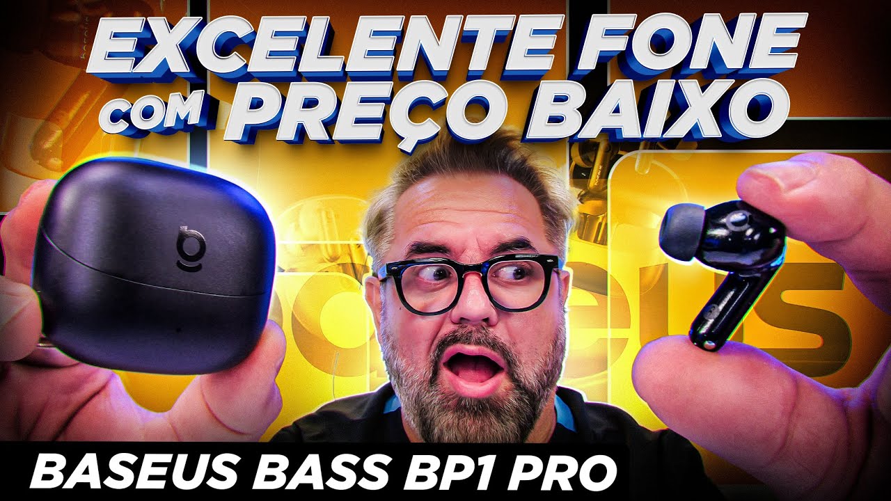Esse fone é excelente e custa pouco – Baseus Bass BP1 Pro