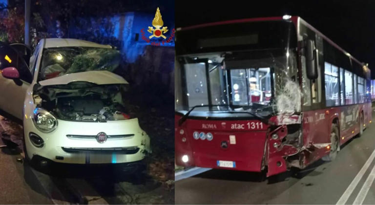 Roma, incidente a Ostia: auto si schianta contro un bus. Morta 27enne ...