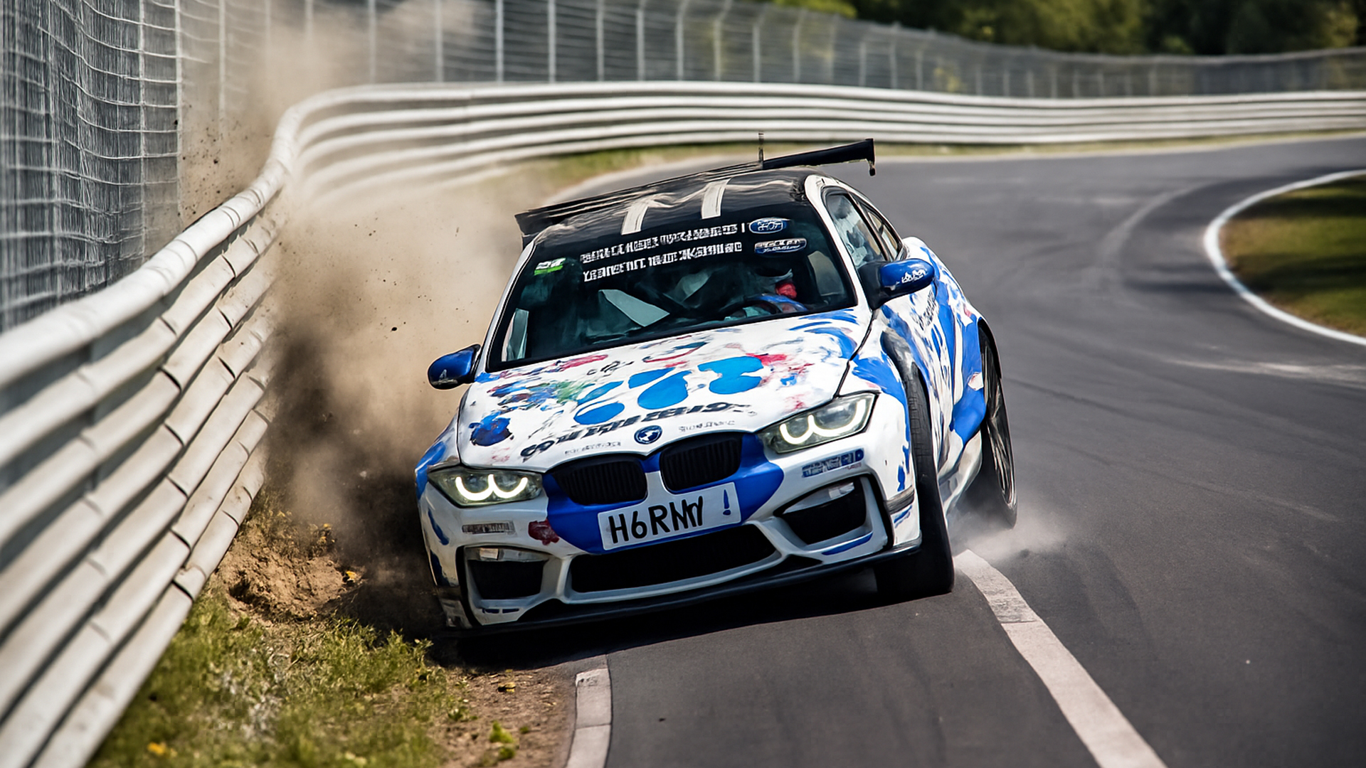 Why were tires exploding at Nürburgring?