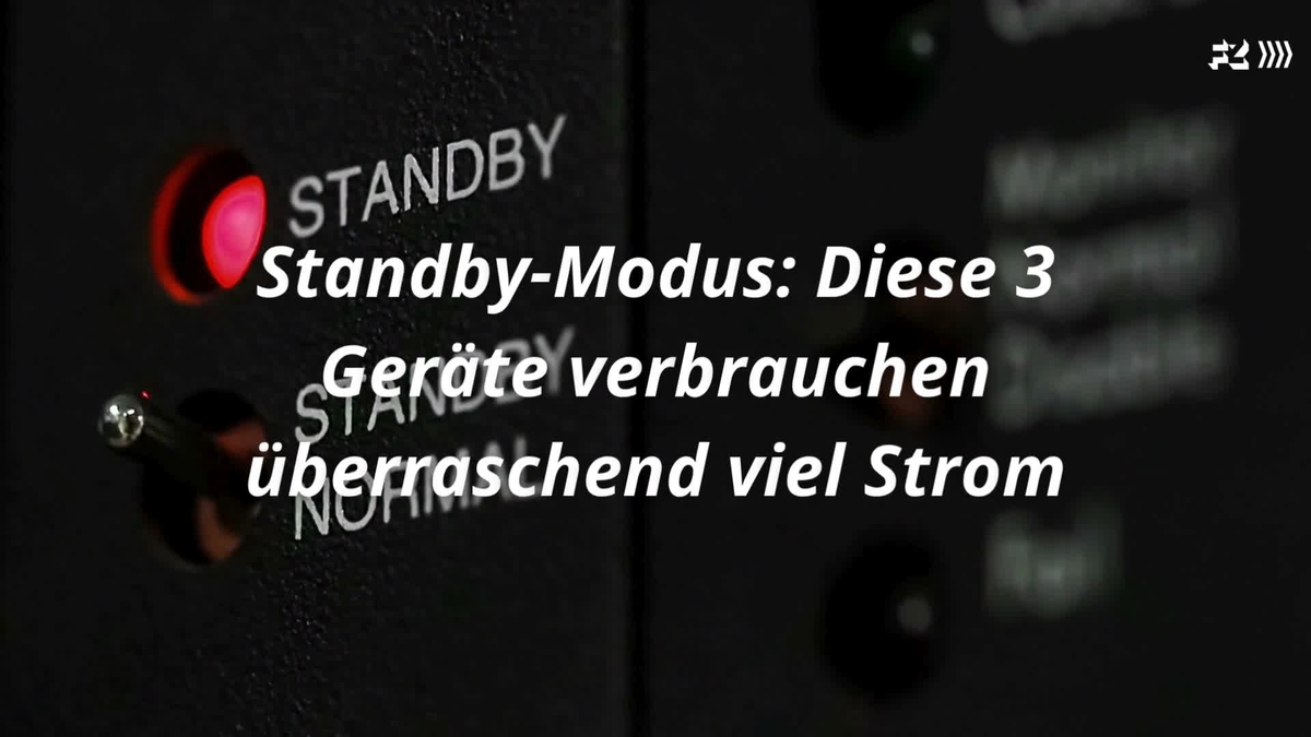 Standby-Modus: Diese 3 Geräte verbrauchen überraschend viel Strom
