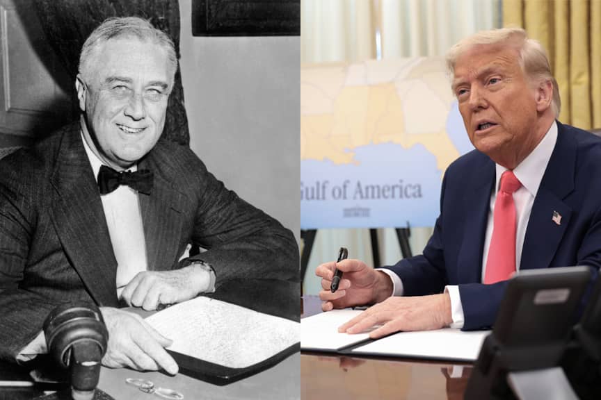 Trump wields executive orders like no president since FDR