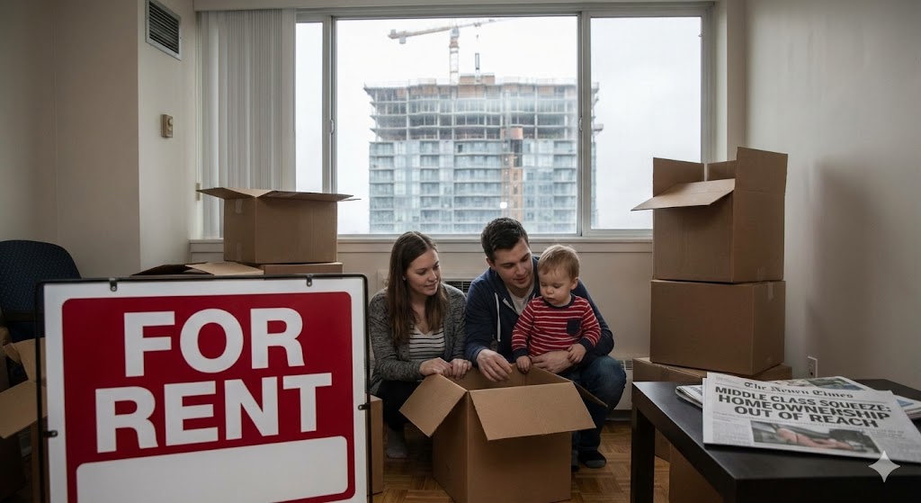 How the property owning middle class disappears