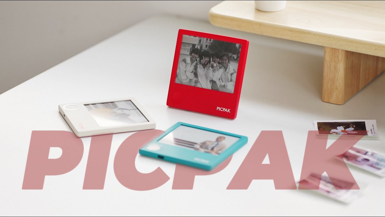 PicPak E-ink album experience: Turn memory into retro 'photos'