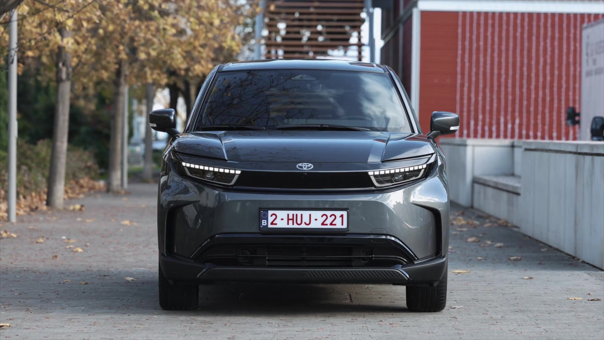 2026 Toyota Urban Cruiser FWD design preview in graphite grey