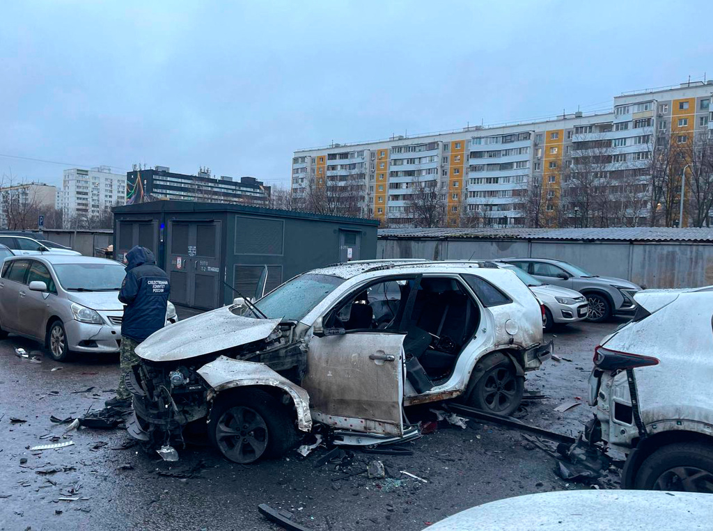 Russian general killed by bomb under his car in Moscow
