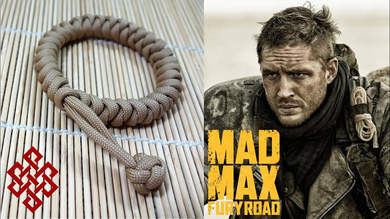 How to make a Mad Max snake knot paracord bracelet – step-by-step tutorial
