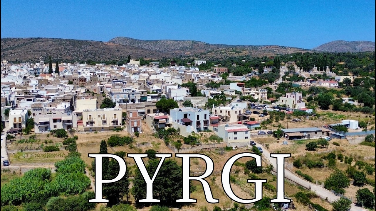 Discover the unique medieval charm of Pyrgi Chios