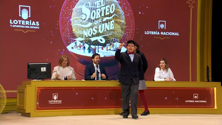 El 78.477, primer cuarto premio del sorteo de Navidad 2025