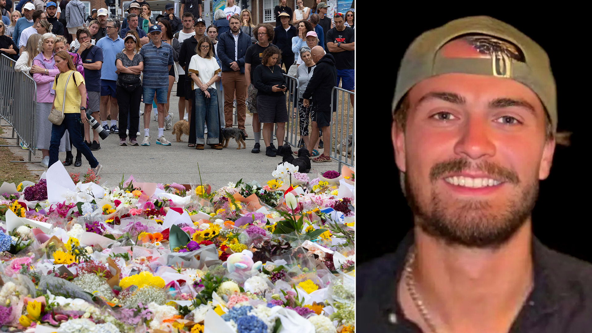 Flowers cleared from scene of Bondi shooting more than a week after attack