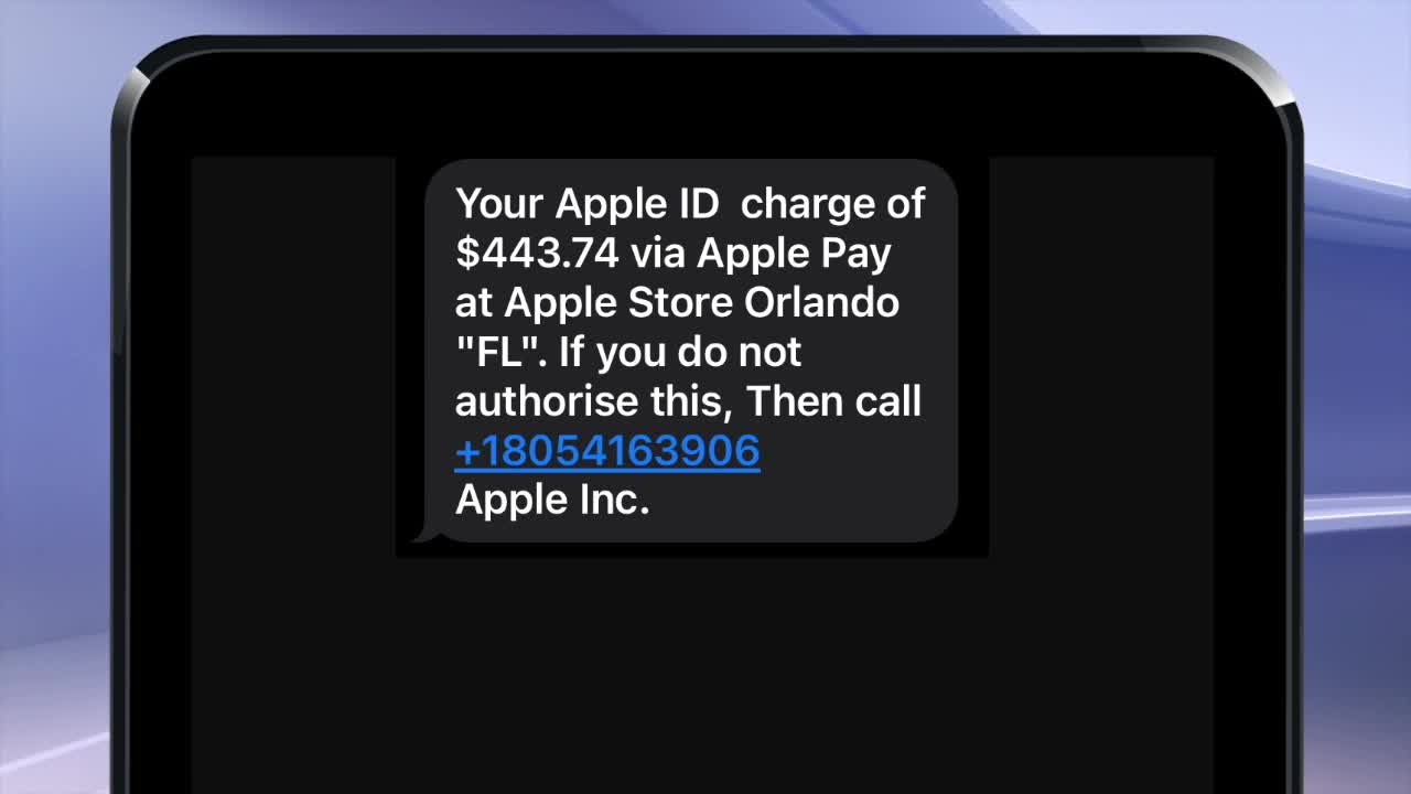 Beware of a new scam involving text messages and Apple Pay charges