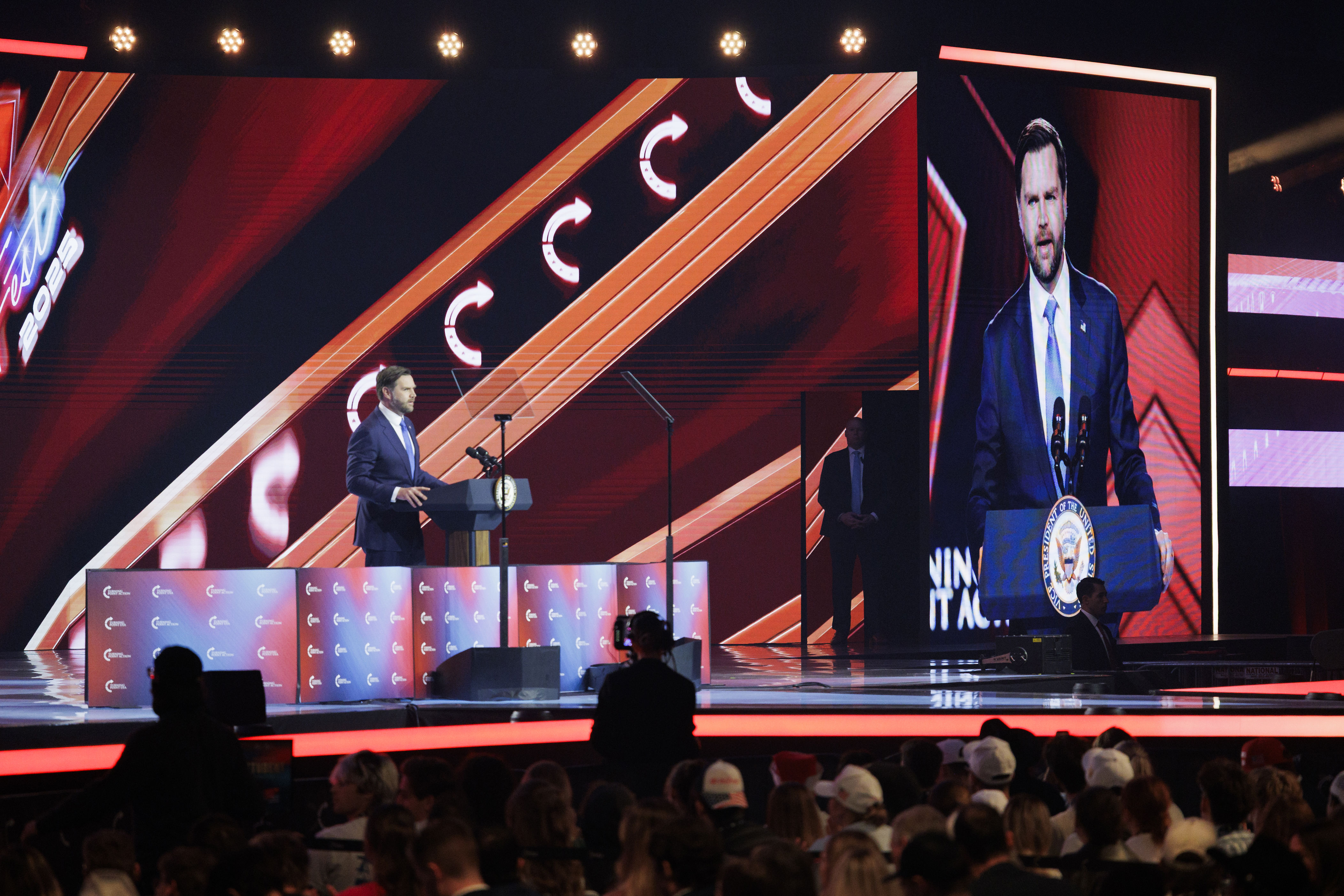 JD Vance is 'walking a tightrope' on raging Israel debate within MAGA