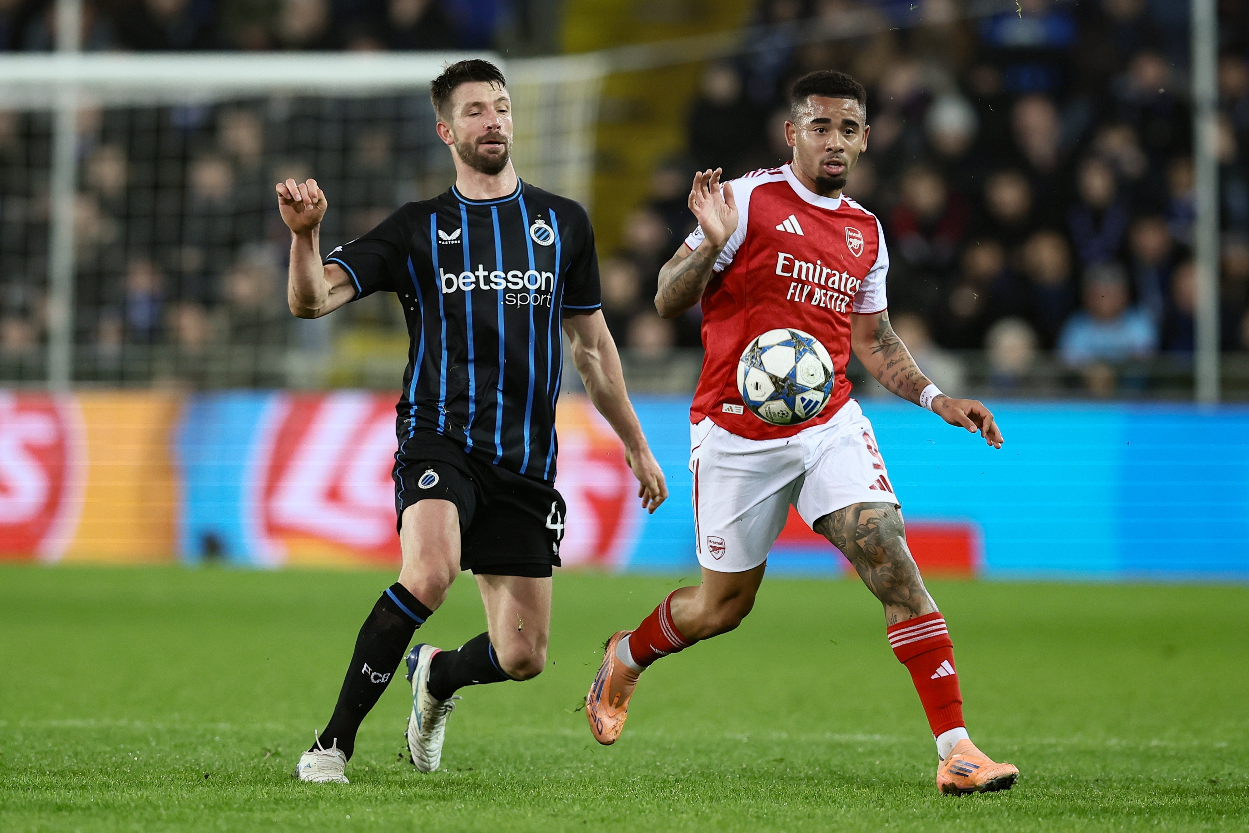 Gabriel Jesus may return to Arsenal starting line-up for cup tie ...