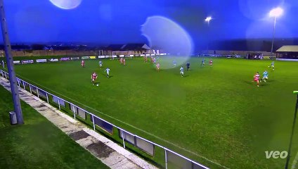 Louis Price's deflected strike put Newquay 2-0 up in the 72nd minute ...